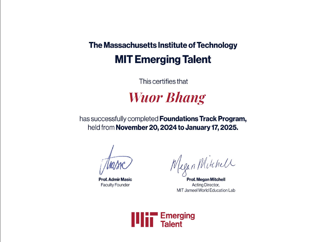 Wuor Bhang | UI/UX Designer & Software Developer